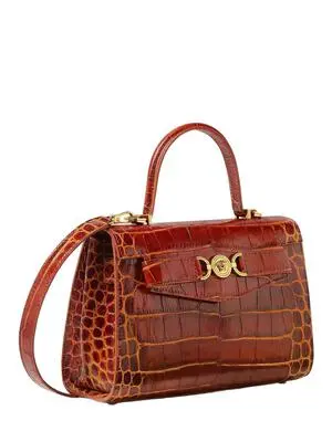Versace Medusa '95 Top-handle Tote Bag - Brown