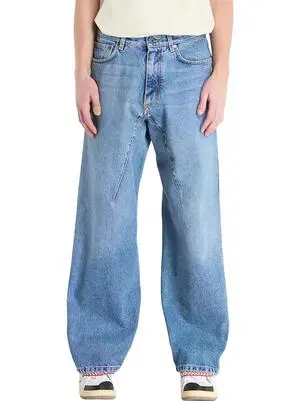 Off-White Wide-leg Jeans - Blue