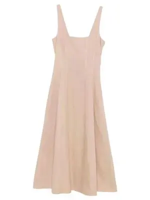 TWINSET Paneled Midi Dress - Neutrals