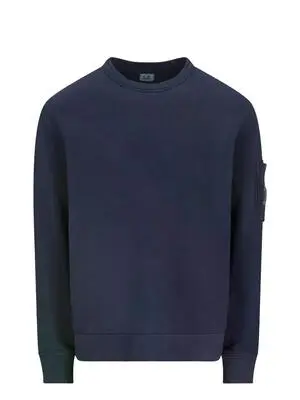 C.P. COMPANY Round-neck Sweatshirt - Blue