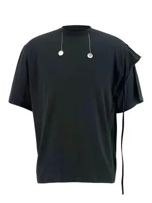Ottolinger Chain Embellishment T-shirt - Black