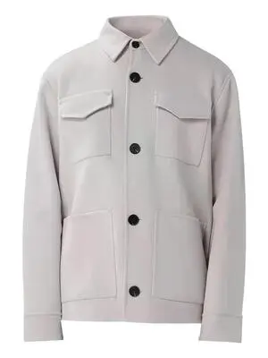 PALTO' Vanni Flap-pocket Jacket - Grey