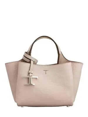 TOD'S T-charm Mini Tote - Pink