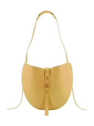 MINOBOSSI Lizzie Leather Shoulder Bag - Neutrals