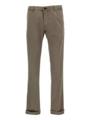 Incotex Cuffed Trousers - Neutrals