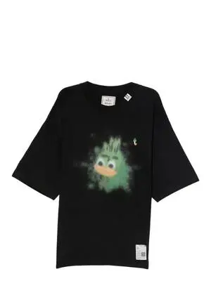 Mihara Yasuhiro Graphic-print T-shirt - Black