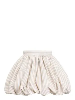 PATOU Bloomer Mini Skirt - Brown