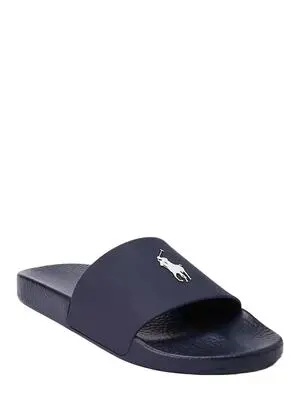 POLO RALPH LAUREN Logo-Embossed Slides
