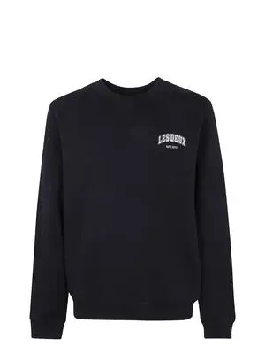 LES DEUX Brady Hoop Crewneck Sweatshirt - Blue
