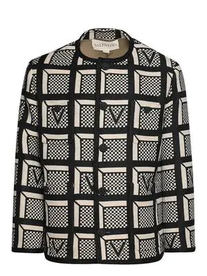 Valentino Garavani Caban Orzo And Nero - Multi