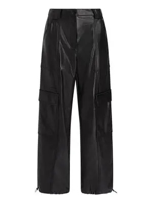 Simkhai Sofia High-rise Cargo Pants - Black