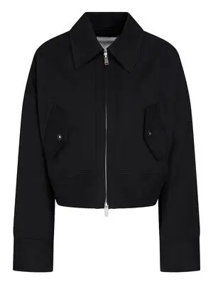 3.1 Phillip Lim Cotton-blend Jacket - Black