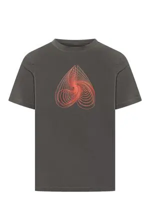 Moose Knuckles Graphic-print T-shirt - Grey