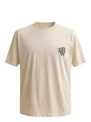 BARROW Graphic Print T-shirt - Neutrals