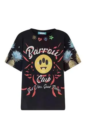 BARROW Crew-neck T-shirt - Black