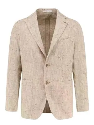 Tagliatore Single-breasted Patch Pocket Blazer - Neutrals
