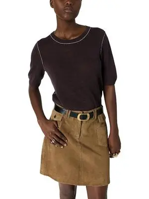 Gerard Darel Loumia Top - Brown