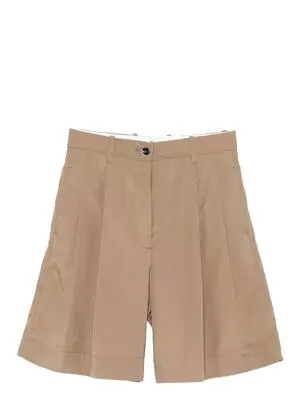 NINE:INTHE:MORNING Pleated Shorts - Neutrals