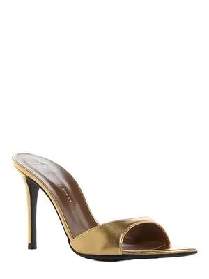 GIUSEPPE ZANOTTI Intriigo Slide Sandals Oro