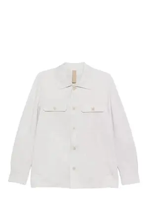 Eleventy Buttoned Shirt Jacket - Grey