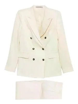 Tagliatore Double-breasted Evening Suit - Neutrals