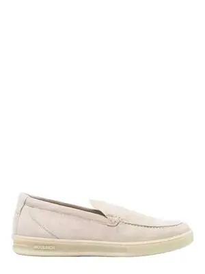 Woolrich Suede Slip-on Sneakers - Neutrals