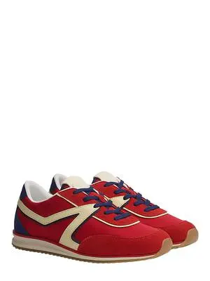 Rag & Bone Retro Trainer Sneakers - Red