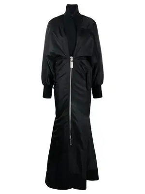 Off-White Padded Mermaid Jacket Dress - Black