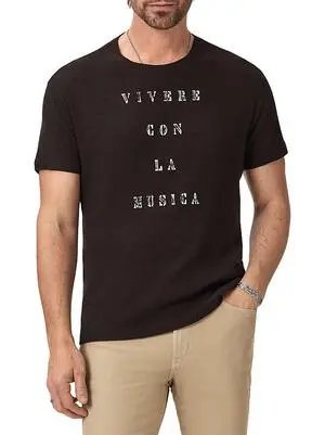 John Varvatos Short Sleeve Clean Crew - Brandy