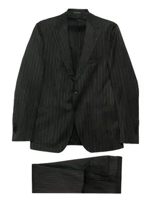 Tagliatore Pinstripe Suit - Grey