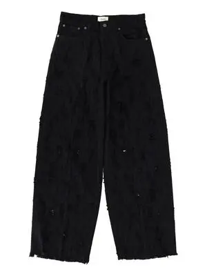 HAIKURE Bethany Bull Destroy Jeans Black