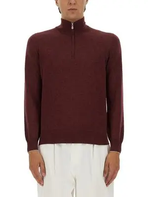 Brunello Cucinelli Cashmere Turtleneck Sweater - Brown
