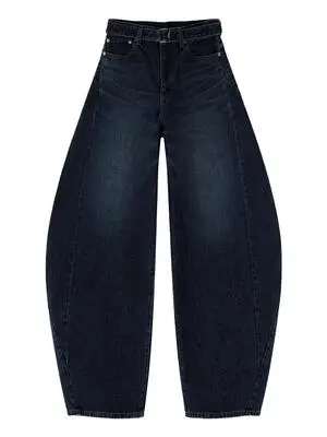 SACAI Barrel Wide Jeans