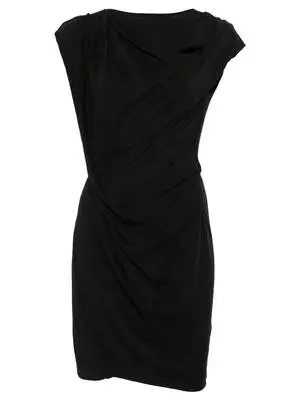 ENTIRE STUDIOS Twist Mini Dress - Black