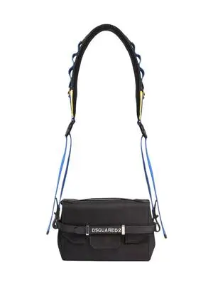 Dsquared2 Twin Shoulder Bag - Black
