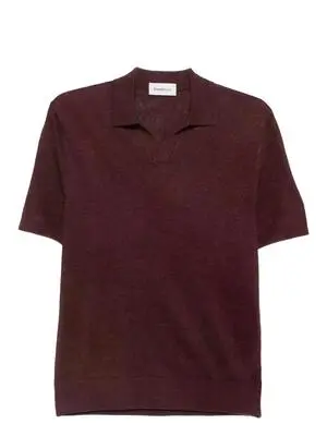 DIANA STUDIO Polo-collar T-shirt - Red
