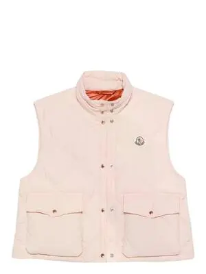 Moncler Biois Quilted Gilet - Pink