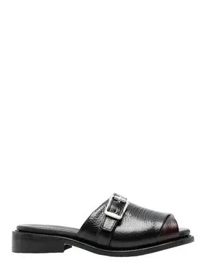 Our Legacy Ginza Buckle-detail Sandals - Black