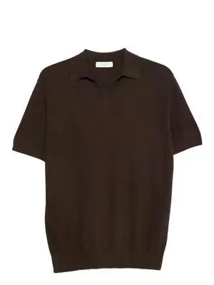 Boglioli V-neck T-shirt - Brown