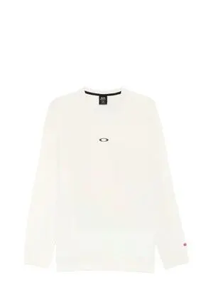 Oakley Logo-detail Crew-neck Sweatshirt - Neutrals