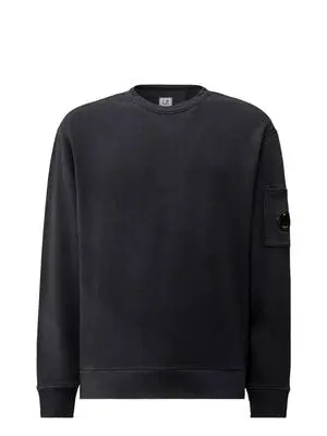 C.P. COMPANY Round-neck Sweatshirt - Blue