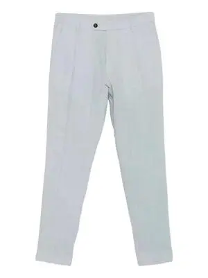 Eleventy Pleated Trousers - Blue