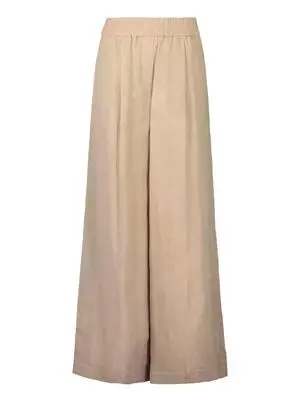 Brunello Cucinelli Elasticated Palazzo Pants - Neutrals
