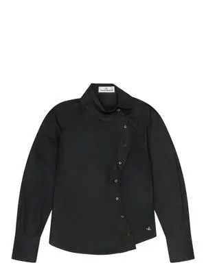 VIVIENNE WESTWOOD Asymmetric Shirt - Black