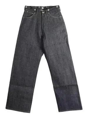 TAIGA TAKAHASHI TAIGA TAKAHASHI Cinch-Strap Straight-Leg Jeans