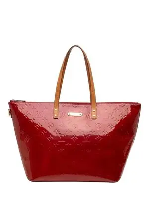 LOUIS VUITTON 2007-2020 Monogram Vernis Bellevue Gm Tote Bag - Red
