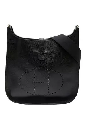 Hermès 1997 Clemence Evelyne Iii 33 Crossbody Bag - Black