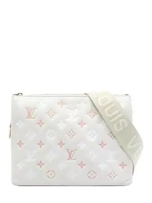 LOUIS VUITTON Louis Vuitton Coussin PM Satchel Brown
