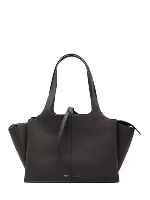 CELINE 2016 Medium Grained Calfskin Trifold Tote Bag