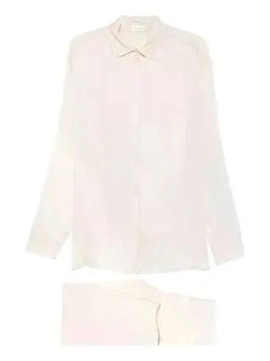 Andamane Wendela Trousers And Shirt Set - Neutrals